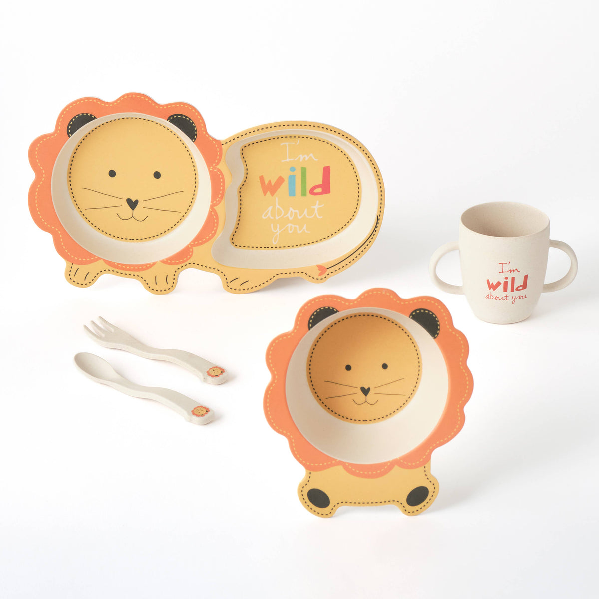 Bamboozle Ryan Lion Shaped Set – Capital Kitchen